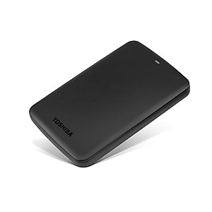 Toshiba Canvio Basics 500GB Portable Hard Drive- Black (HDTB305XK3AA)