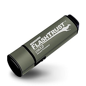 Kanguru Flash Trust – 64GB Secure Firmware Flash Drive – Write Protect Switch – SuperSpeed USB 3.0