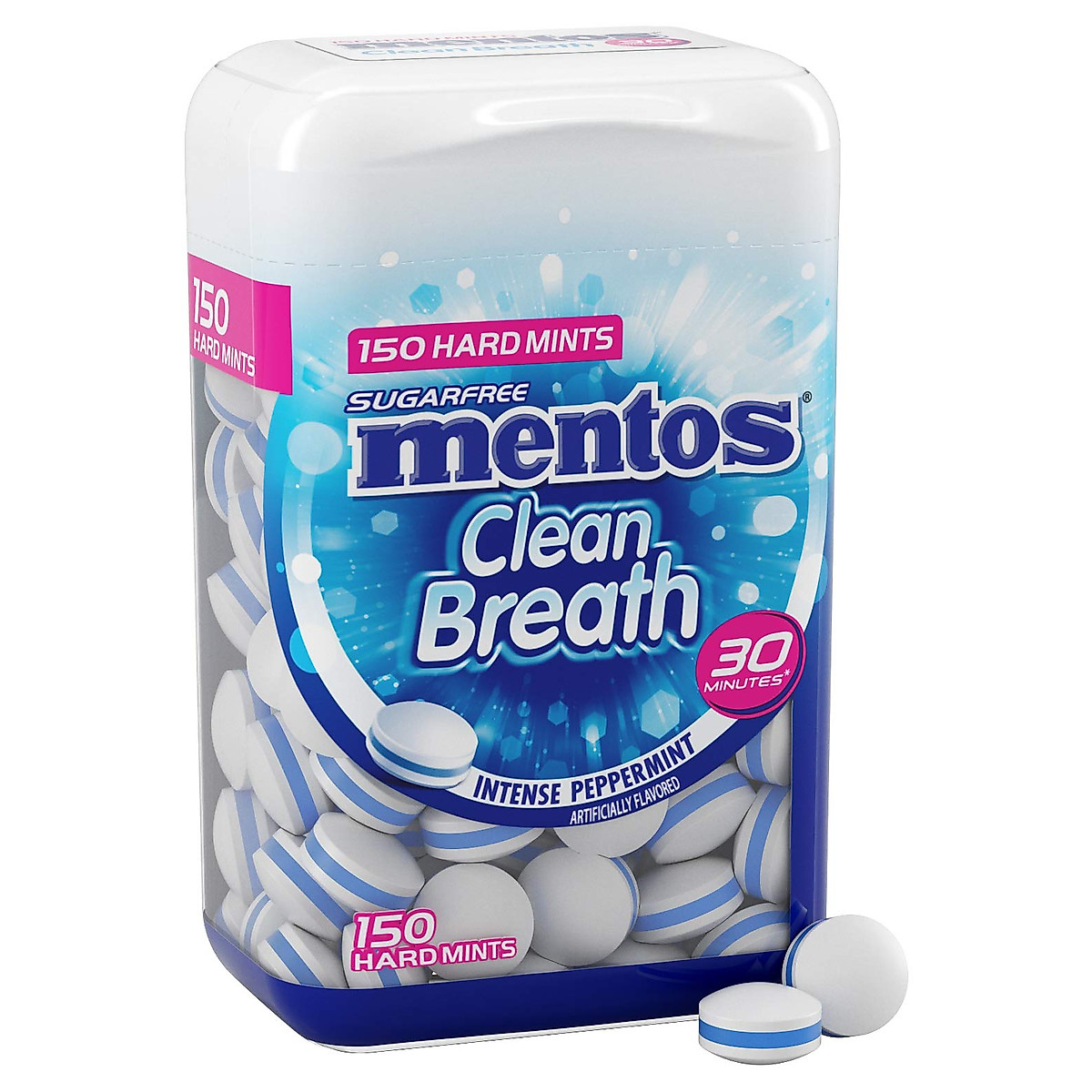 Mentos Peppermint Mint, 150Count