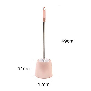 SPOUR Bathroom Toilet Bowl Brushes,Floor Standing/Mounted Wall Toilet Brush,Deep Cleaner Toilet Brushes,for Bathroom Toilet-Blue