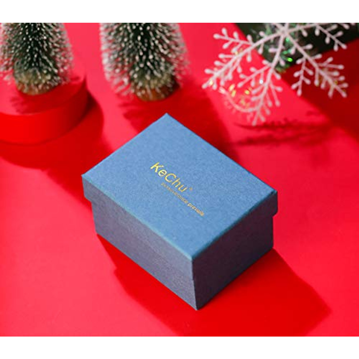 KECHU Delicate Green Empty Crystal Perfume Bottle Refillable Glass 3ml Transparent Green Decor