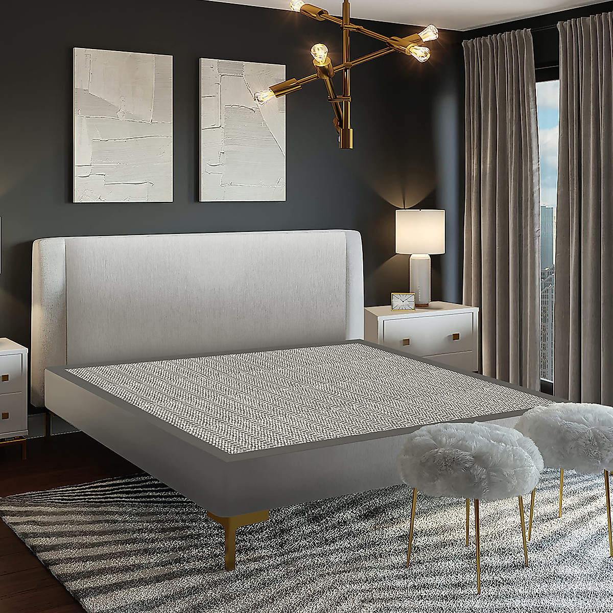 Nevlers Full Size 72"x48" Mattress Slide Stopper | 6 Ft x 4 Ft Anti Slip Mattress Gripper Full Bed | Open Weave PVC Non Slip Mattress Pad | Non Slip Pad Mattress Stoppers to Prevent Sliding & Slipping