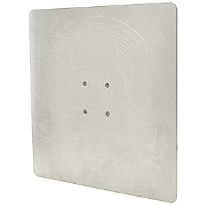 MARSHALLTOWN Hawk, 13Inch Aluminum Blade, Includes Callus Preventer and DuraSoft Handle, Masonry, Drywall, Made In the USA, 1D