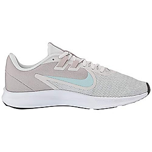 Nike Women's Downshifter 9 Sneaker, Platinum Tint/Teal Tint-Moon Particle, 6.5 Regular US