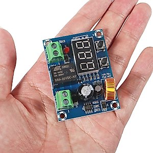 AITRIP 3PCS DC 12V-36V Voltage Protection Module Digital Low Voltage Protector Disconnect Switch Over Discharge Protection Module Output 6-60V XH-M609