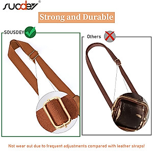 SUOSDEY 2024 Sling Bag for Women Leather Crossbody Bags for Women Trendy Chest Bag Traveling Walking