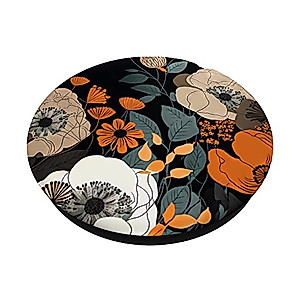 Greenery Botanical Boho Wildflowers Line Art Floral PopSockets Swappable PopGrip