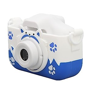 Kids Camera, 40MP Photo USB Charging Autofocus Children Camera 2in IPS Screen for People Aged 6 and Above for Party (Blue)