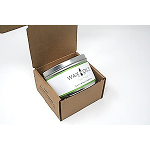 Wax and Oils Soy Wax Aromatherapy Scented Candles (Tea Tree) 16 Oz.