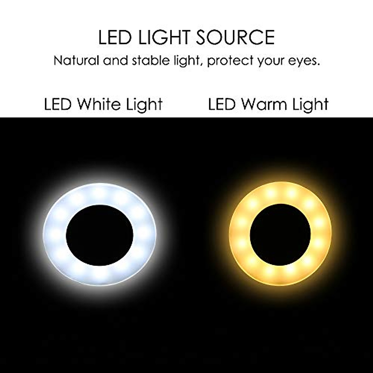 Makeup Table Lamp, USB Makeup Tattoo LED Lamp, Beauty Lamps, Microblading Light Beauty Table Lamp with Clamp LED Desk Lamp for Eyebrow/Eyeliner