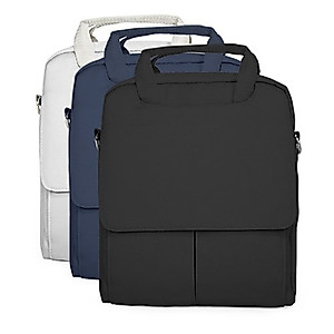BoxWave Case Compatible with Microsoft Surface Go 2 - Encompass Urban Bag, Over Shoulder Messenger Straps Handle Bag Pockets - Navy