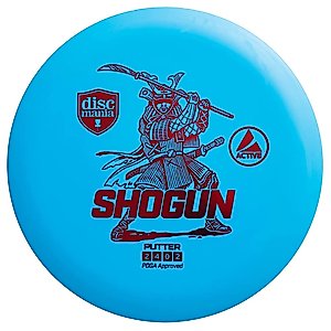 Discmania Active Base Shogun Disc Golf Putter 165-170g (Colors May Vary)