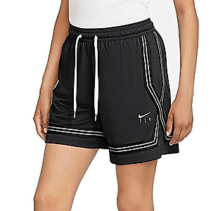 Nike Women's Fly Crossover Basketball Shorts (Black(CK6599-010)/W, Medium)