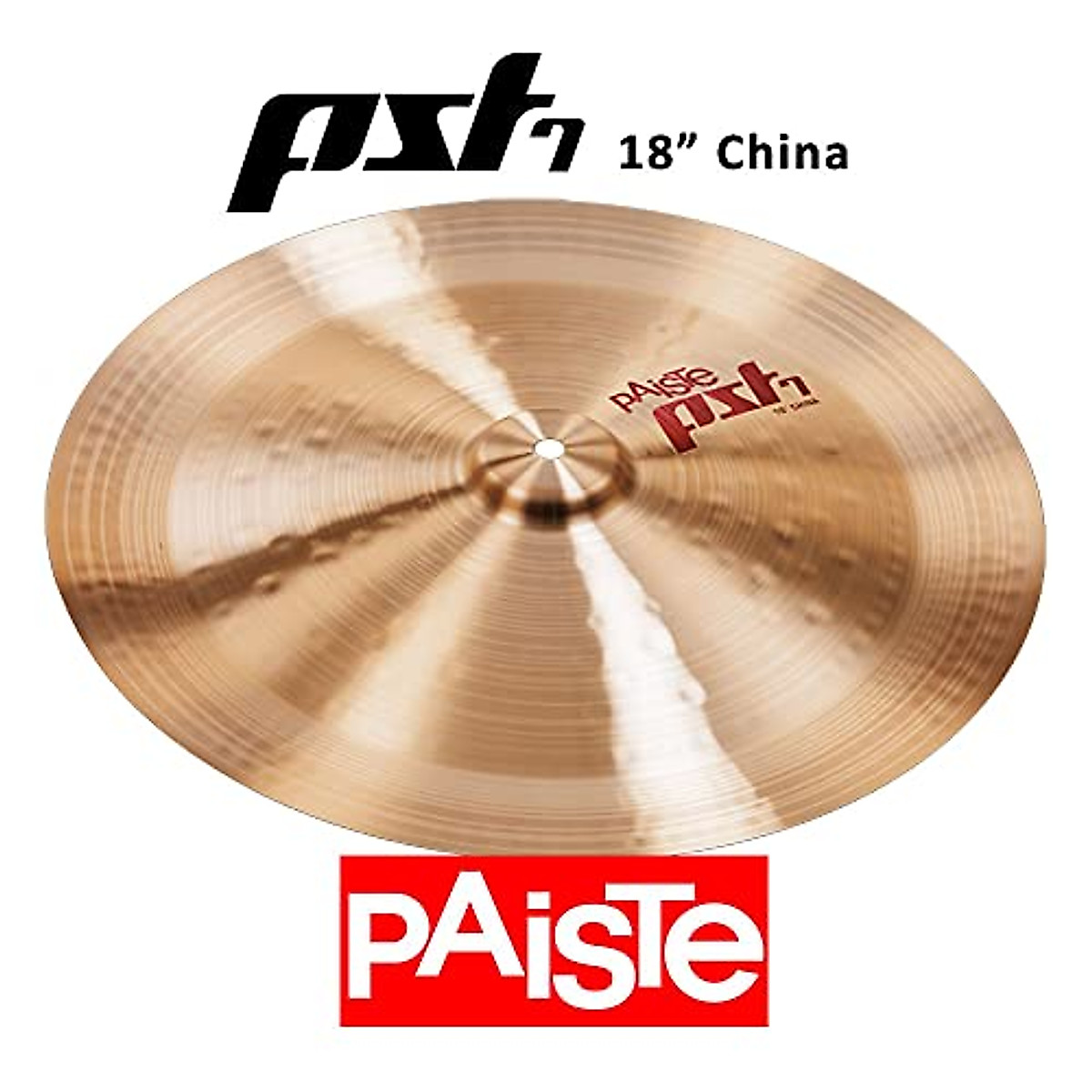 PAISTE PAISTE-PST7-China China cymbal (PAISTE-PST7-China18)