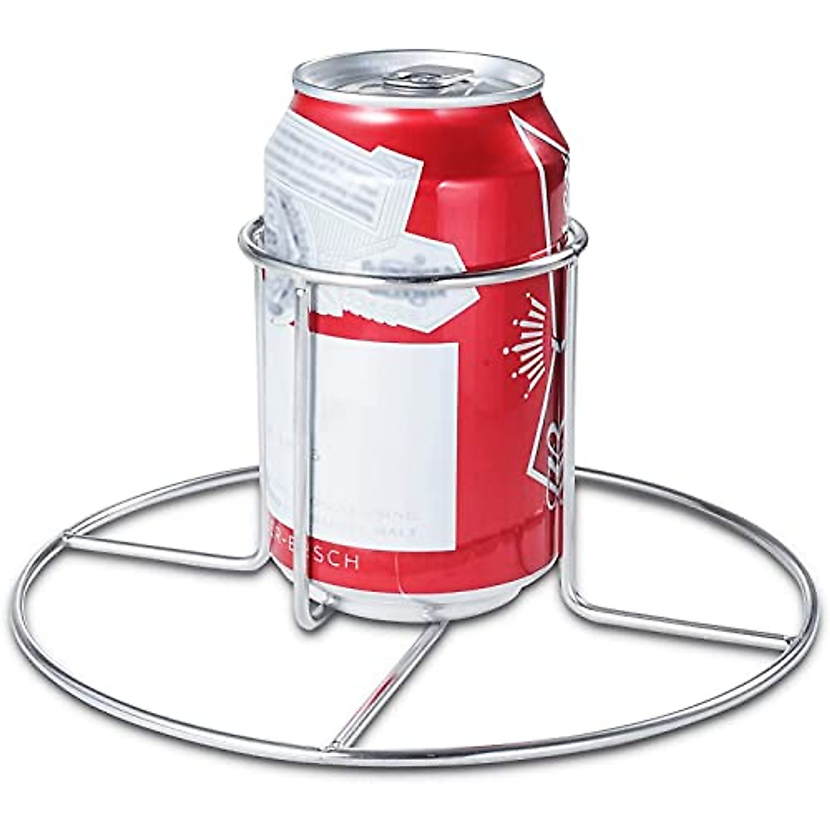 2 Pcs Beer Can Chicken Holder for Grill Oven Smoker Sturdy Stainless Steel Beer Butt Chicken Stand for Whole Chicken Roaster Easy to Use and Clean Chicken Rack for Tender and Juicy Chicken Turkey