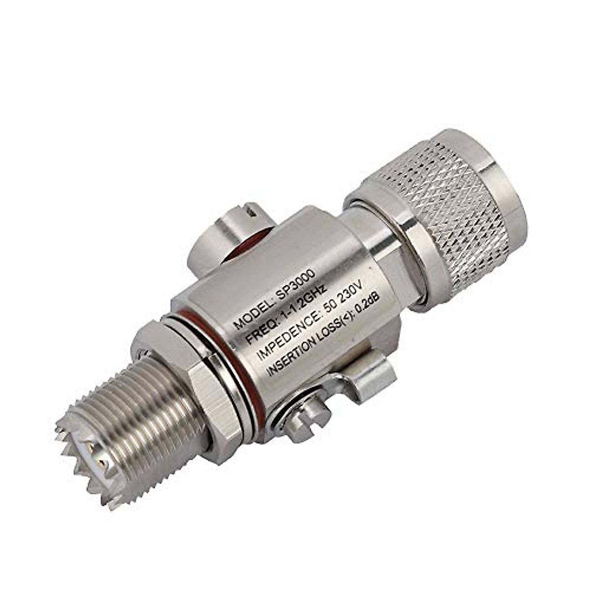 Antenna Lightning Arrester UHF-M to UHF-F 1-1.2GHz Lightning Arrestor All Band Lightning Protection Surge Protector