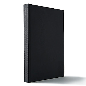 Black Hardcover Sketchbook by Artist's Loft - Acid Free and Smudge Resistant Paper, Sketch Pad for Drawing, Sketching, Writing - Bulk 6 Pack