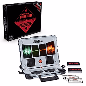 Hasbro E4641100 Honestly, Party Game with Lie Detector, for 2 and More Players, from 16 Years, Multicoloured, Standard Size