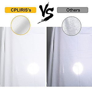 10x12ft White Backdrop Photography, CPLIRIS Pure Polyester White Photo Booth Backdrop Collapsible Screen White for Photoshoot, Party and Video