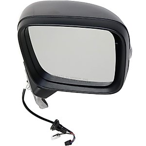 Kool Vue Driver & Passenger Side Power Heated Mirrors for Jeep Renegade 2015-2018 With Signal Light Textured