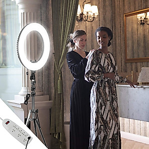 AC 100-240V to DC 14V 5A 60W Power Supply Adapter for Emart EM-RL-18-LED Ring Light with Convenient and Stable Voltage, Saving Space.(US Plug)