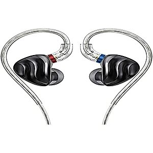 FiiO FH3 Headphones Wired Earbuds High Resolution Bass Sound in-Ear HiFi Earphones MMCX 1DD+2BA IEMs Lossless for Smartphones/PC/Laptop/Tablet