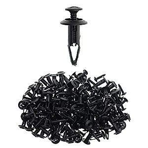Plastic Bumper Rivet Clips MOTOALL Fastener Screw for Rhino 450 660 Yamaha Rhino Fender Hood Body 100Pcs