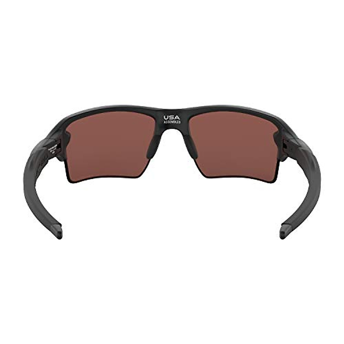 Oakley Flak 2.0 XL Sunglasses (Matte Black Frame/Prizm Deep H2 O Polarized Lens) with USA Flag Lens Cleaning Kit