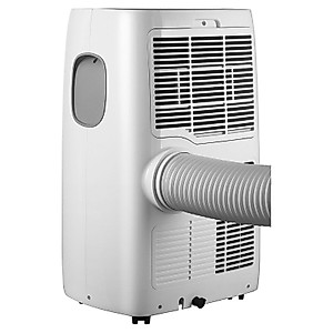 Emerson Quiet Kool EAPC10RD1 3 in 1 Portable Air Conditioner, Dehumidifier & Fan with Remote Control | for Rooms up to 350 Sq.Ft. | Digital Display | 24H-Timer | White | EAPC6RC1, Sq. Ft