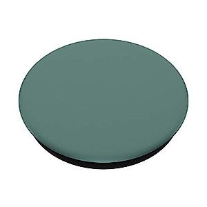 Simple Chic Solid Color Dark Jade Green PopSockets PopGrip: Swappable Grip for Phones & Tablets