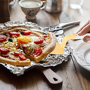 Hemoton Pie Server Cake Cutter Dessert Slicer Spatula Pizza Shovel Dough Pastry Scraper for Pizza Food Tart Cheese Home Restaurant