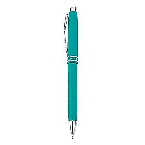 Trust In The Lord Teal Stylish Classic Pen in Matching Gift Case - Proverbs 3:5 Bible Verse Refillable Retractable Medium Ballpoint Pen for Journal Planner Writing Note Taking Calendar Agenda