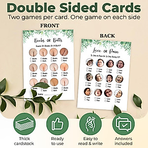 Woodamore Hilarious Bridal Shower Games 50 Guests - Wedding Shower Games for Bridal Shower Decorations, Wedding Games for Reception, Fun Bridal Party Games Bridal Shower Activities