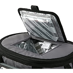 Arctic Zone Titan Deep Freeze 24 Can Insulated Bucket Tote Cooler, Sharkskin Gray
