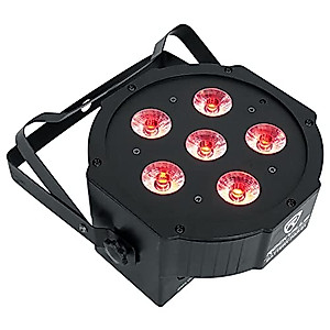 (2) Rockville Battery PAR 61 Rechargeable RGBWA+ DMX DJ Wash Lights+Remotes