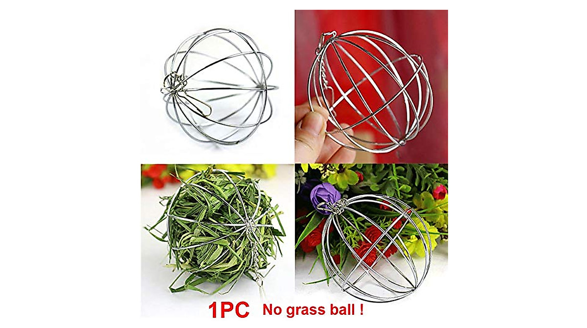 UXELY Metal Food-Ball for Small Animals - Feeder & Play