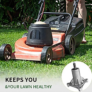 187292 192870 532187281 532187292 567253301 587819701 587125401 husqvarna yth22v46 yth24v48 spindle 187292 mandrel assembly husqvarna 42" 46" 48" 54" mower deck spindle craftsman 2200 567253301