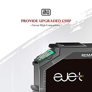 ejet Remanufactured Ink Cartridge Replacement for Epson 220XL 220 XL T220XL to use with Workforce WF-2750 WF-2630 WF-2650 WF-2660 WF-2760 XP-320 XP-420 (1 Black, 1 Cyan, 1 Magenta, 1 Yellow) 4 Pack