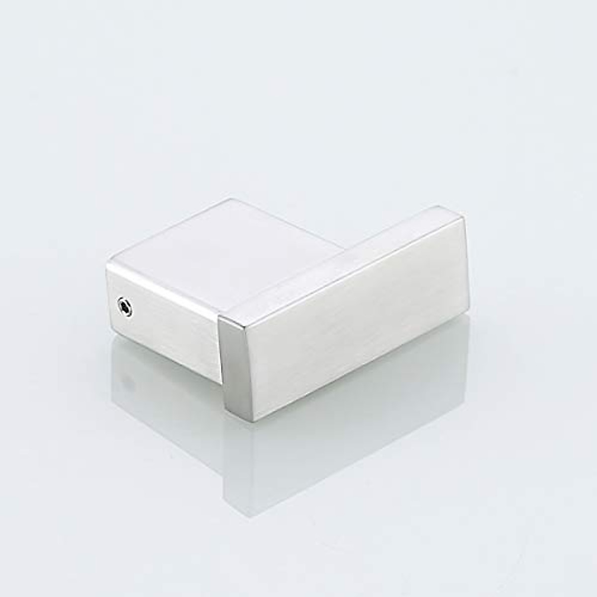 RANDOM Brushed Towel Hooks Bathroom Hardware Accessories Robe/Coat Hook SUS 304 Stainless Steel Clothes Hook for Bath Kitchen Contemporary Hotel Style Wall Mounted Hook 2 Pack.