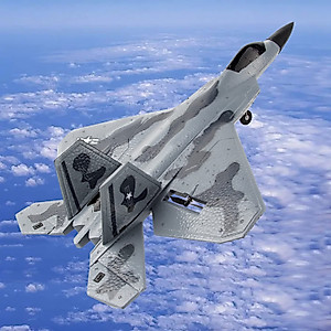 OTXKOO RC Plane Remote Comtrol Airplane RC 2CH Plane, F-22 Remote Control Airplane Ready to Fly, 2.4GHz Aircraft, Easy to Fly RC Glider for Beginners