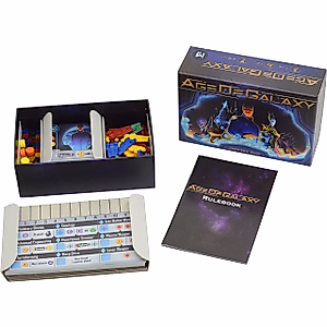 ICE MAKES Age of Galaxy | Strategy Card Game | 4X Space Game | Board Games | Pocket Size, Travel and Family Friendly | 1-4 Players Board Game Adventure | 14+ Years