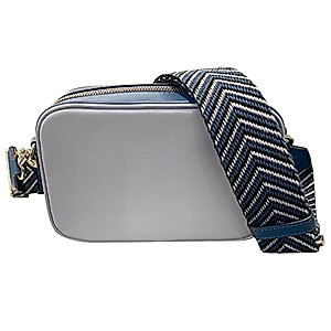 Marc Jacobs Flash Leather Crossbody Bag, Blue Multi