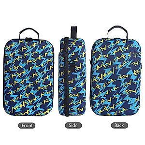 LOVEDAY Hard Travel Case for Oculus Quest 2 VR Gaming Headset Controllers Accessories Waterproof Carring case (Blue)