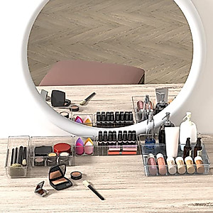 Simple Houseware 20-Pack Clear Plastic Drawer Organizers (6S, 7M, 5L, 1 XL, 1XXL)