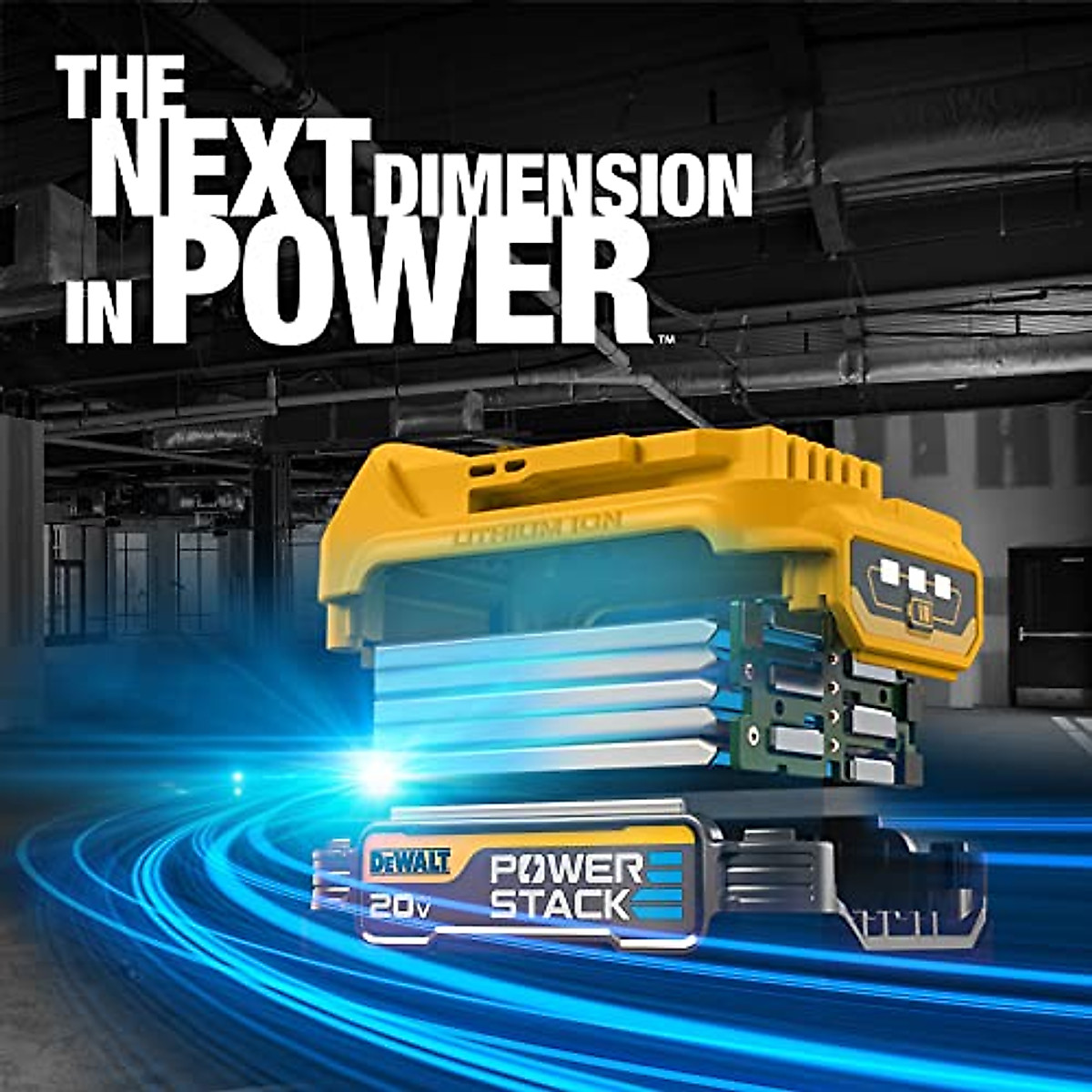 DEWALT 20V MAX* POWERSTACK™ Compact Battery, 2 Pack (DCBP034-2)
