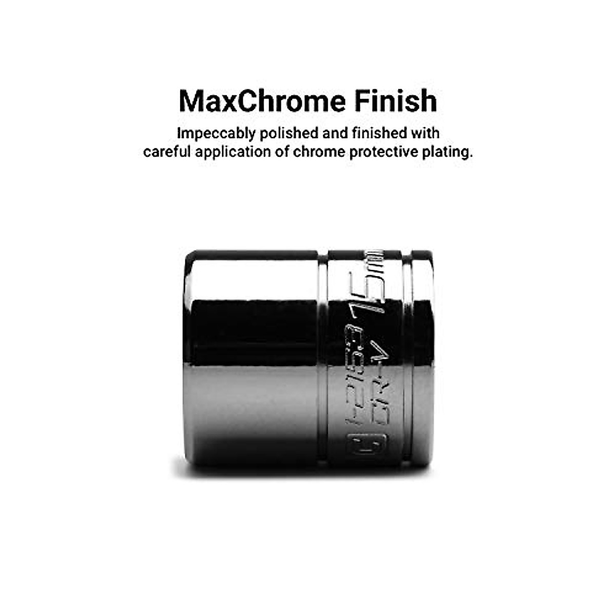 Capri Tools 17 mm Shallow Socket, 3/8-Inch Drive, 6-Point, Metric