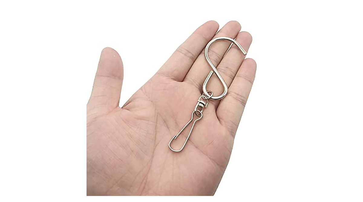 MYYZMY 24 Pack Swivel Hooks - Durable Hanging Clips