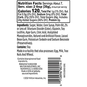 Wilton Cookie Icing - Quick, Easy-To-Use and Ready for Cake and Cookie Decorations, 9 Ounce, White