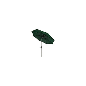 Global Industrial 8-1/2'H Outdoor Umbrella, Olefin, Green