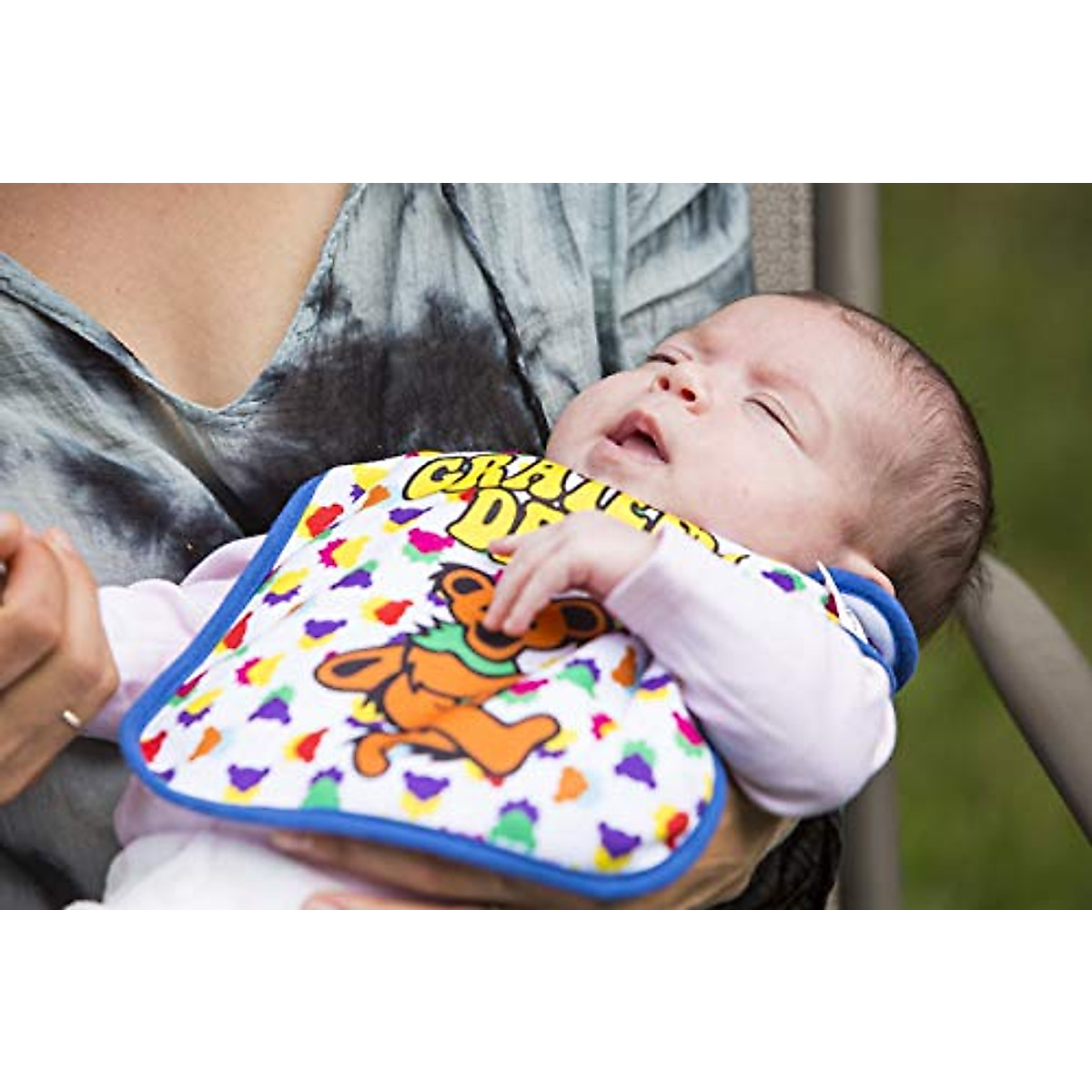 Grateful Dead, Pink Floyd and The Beatles Extra Soft Bibs 6 Piece Multi Pack